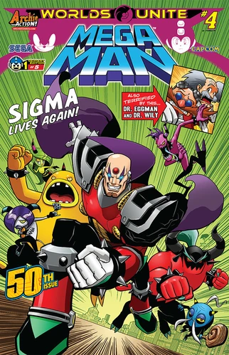 Archie Mega Man Issue 50 | Sonic Wiki Zone | Fandom