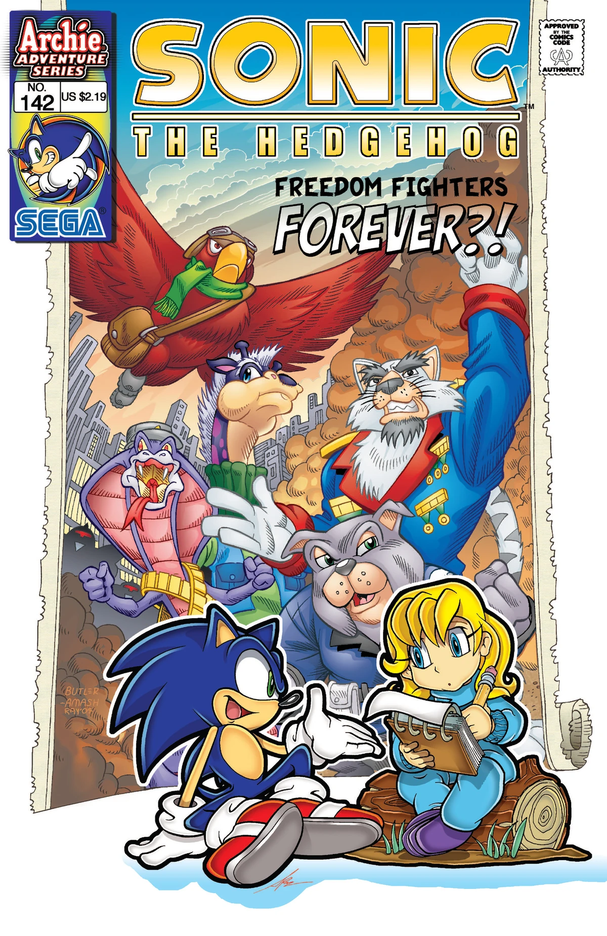 Archie Sonic the Hedgehog Issue 142 | Sonic Wiki Zone | Fandom