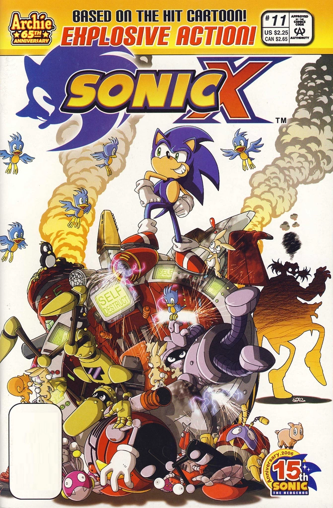 Archie Sonic X Issue 11 | Sonic Wiki | Fandom