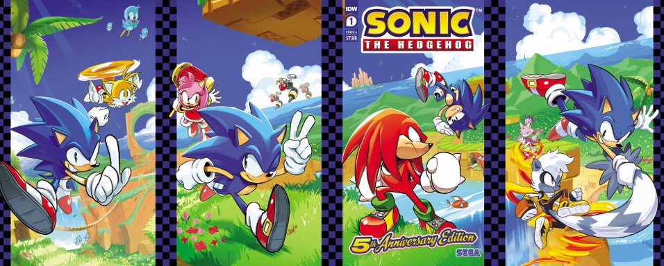 Sonic the Hedgehog: Issue 1 5th Anniversary Edition | Sonic Wiki Zone ...