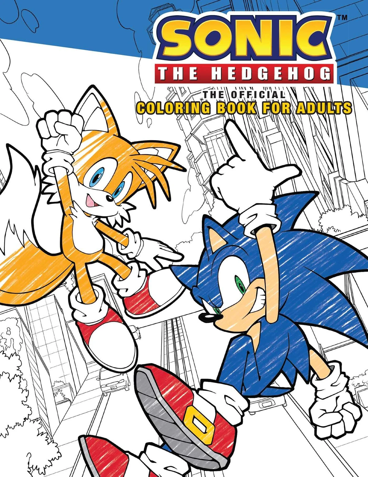how to draw sonic the hedgehog and the gang