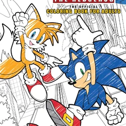 sonic the hedgehog coloring book pages