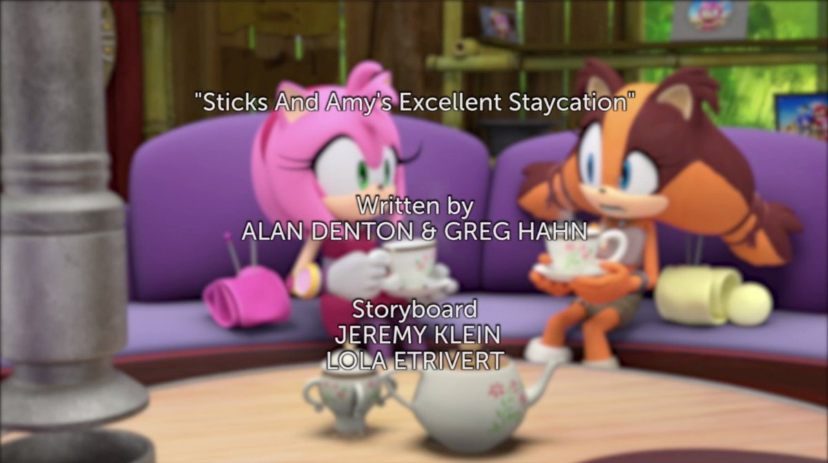 Sticks and Amy's Excellent Staycation | Sonic Wiki Zone | Fandom