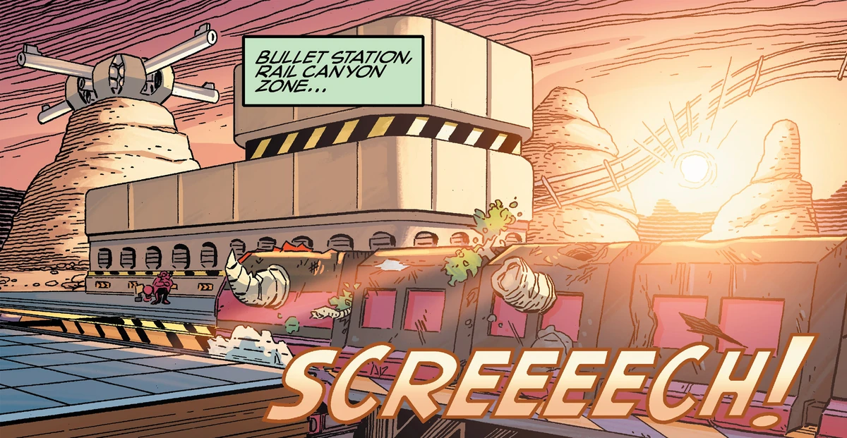Rail Canyon Zone (Archie) | Sonic Wiki Zone | Fandom