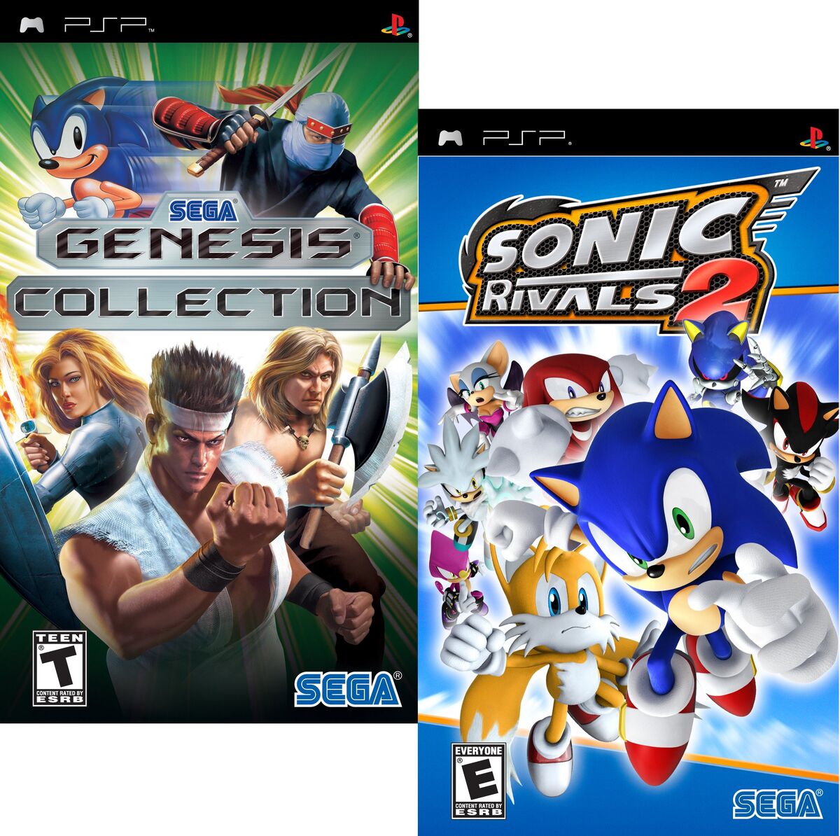 Sega Fun Pack: Sonic Rivals 2 & Sega Genesis Collection | Sonic Wiki ...