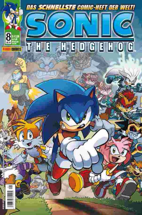 Panini Sonic the Hedgehog Issue 8 | Sonic Wiki Zone | Fandom