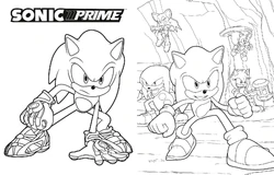 sonic riders zero gravity coloring pages