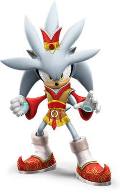 Silver The Hedgehog Running Fast