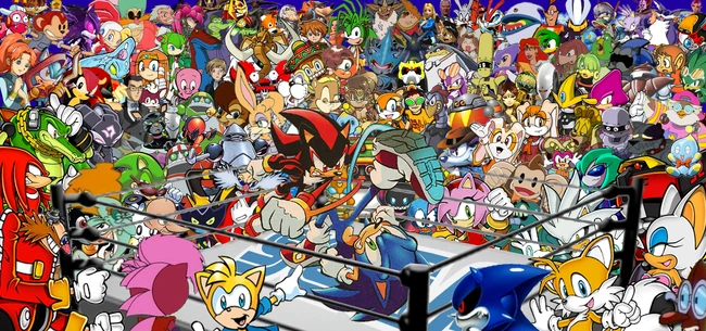 Sonic The Hedgehog Characters Wallpaper
