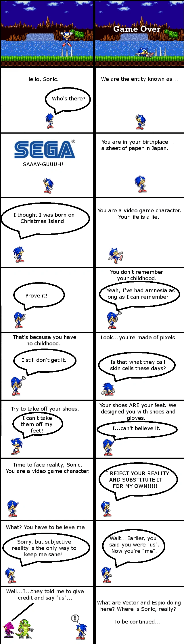 User blog:Shadowunleashed13/Debug Mode 1 | Sonic Wiki Zone | Fandom