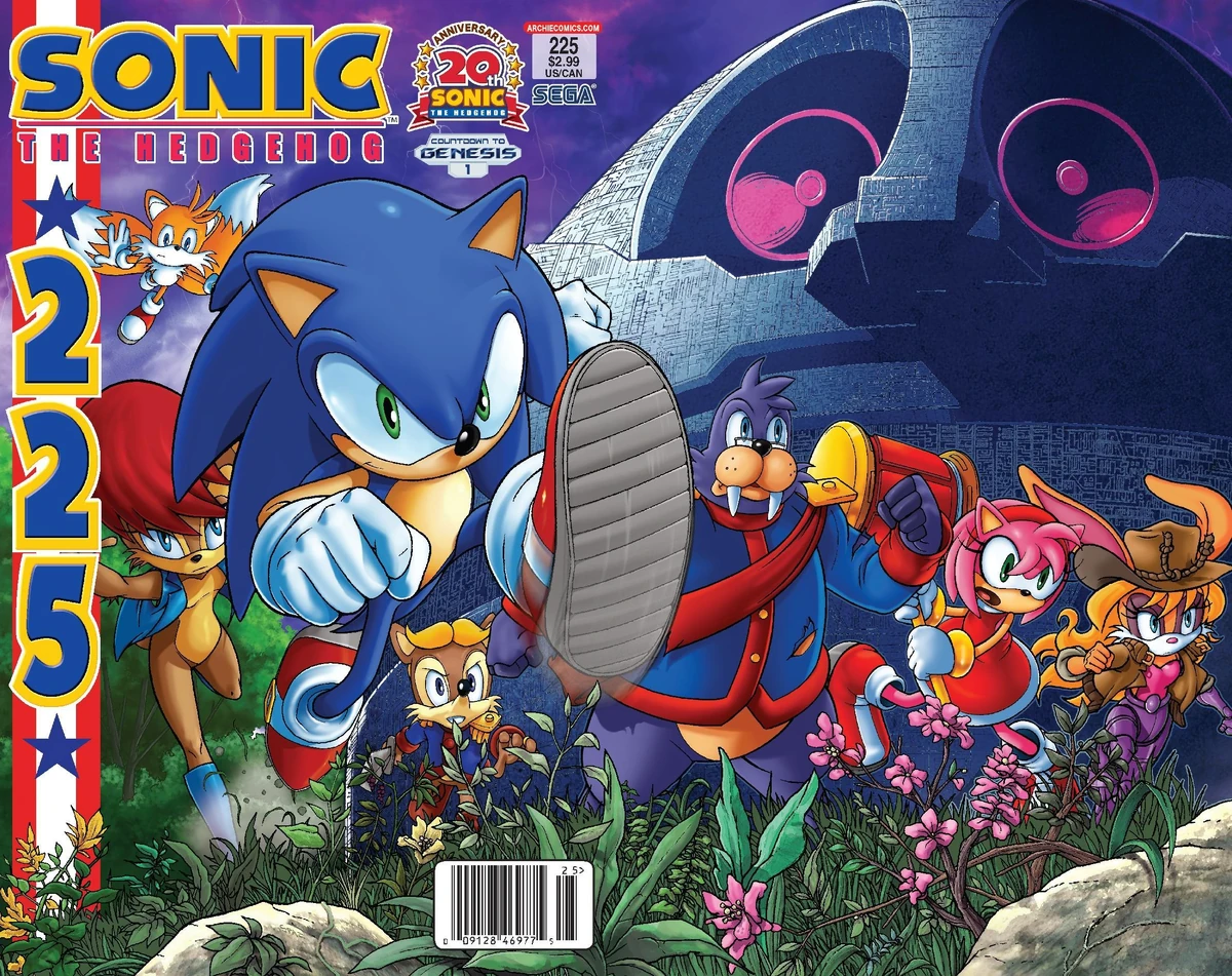 Archie Sonic the Hedgehog Issue 225 | Sonic Wiki Zone | Fandom