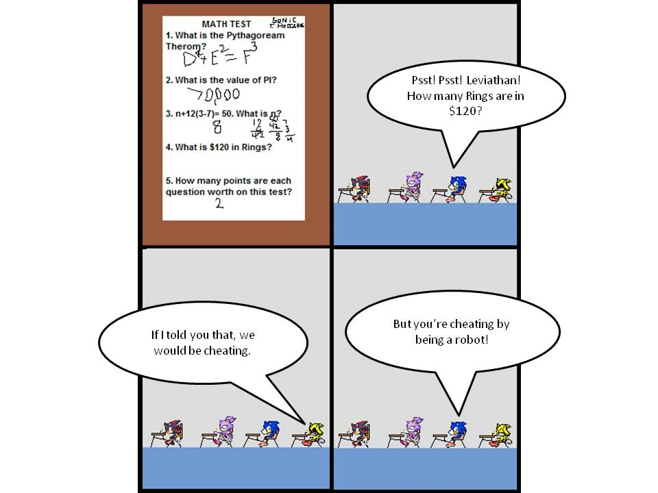 User blog:Admiral Leviathan/So Cheating | Sonic Wiki Zone | Fandom