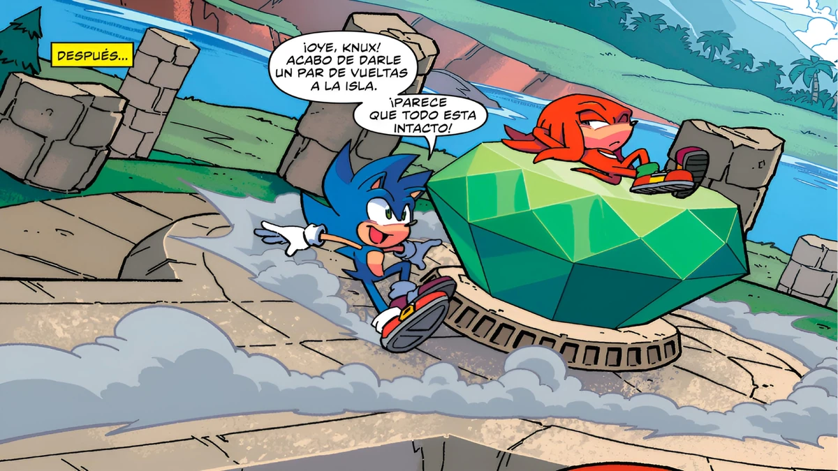 Master Emerald/Historia (IDW) | Sonic Wiki | Fandom