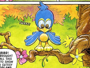 Flicky (Sonic the Comic) | Sonic Wiki Zone | Fandom