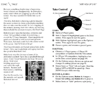 Sonic the Hedgehog 2/Manuals | Sonic Wiki Zone | Fandom