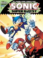 Sonic Super Digest/Covers | Sonic News Network | Fandom