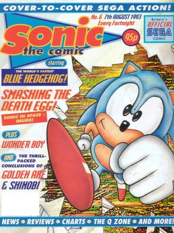 Sonic the Comic Issue 6 | Sonic Wiki Zone | Fandom