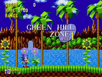 Green Hill Zone (Sonic the Hedgehog) (1991) | Sonic Wiki | Fandom