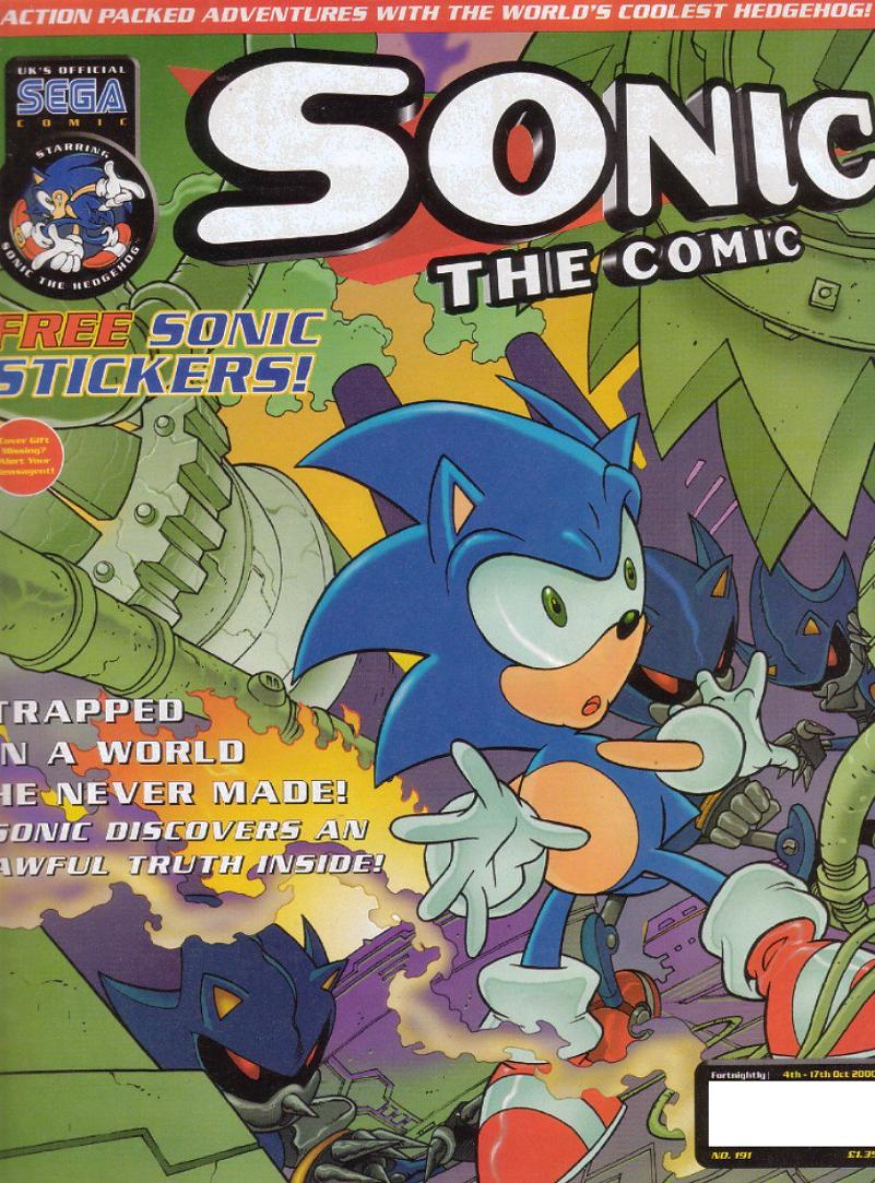 Sonic the Comic Issue 191 | Sonic Wiki Zone | Fandom