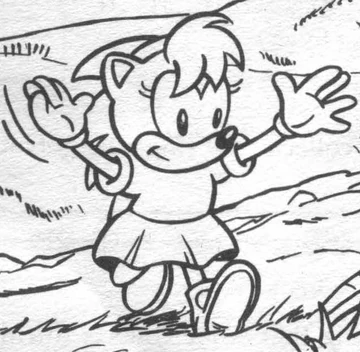 amy rose coloring pictures