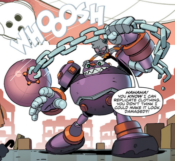 Egg Hammer/History and appearances (IDW) | Sonic Wiki Zone | Fandom