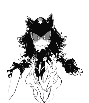 mephiles the dark coloring pages printable