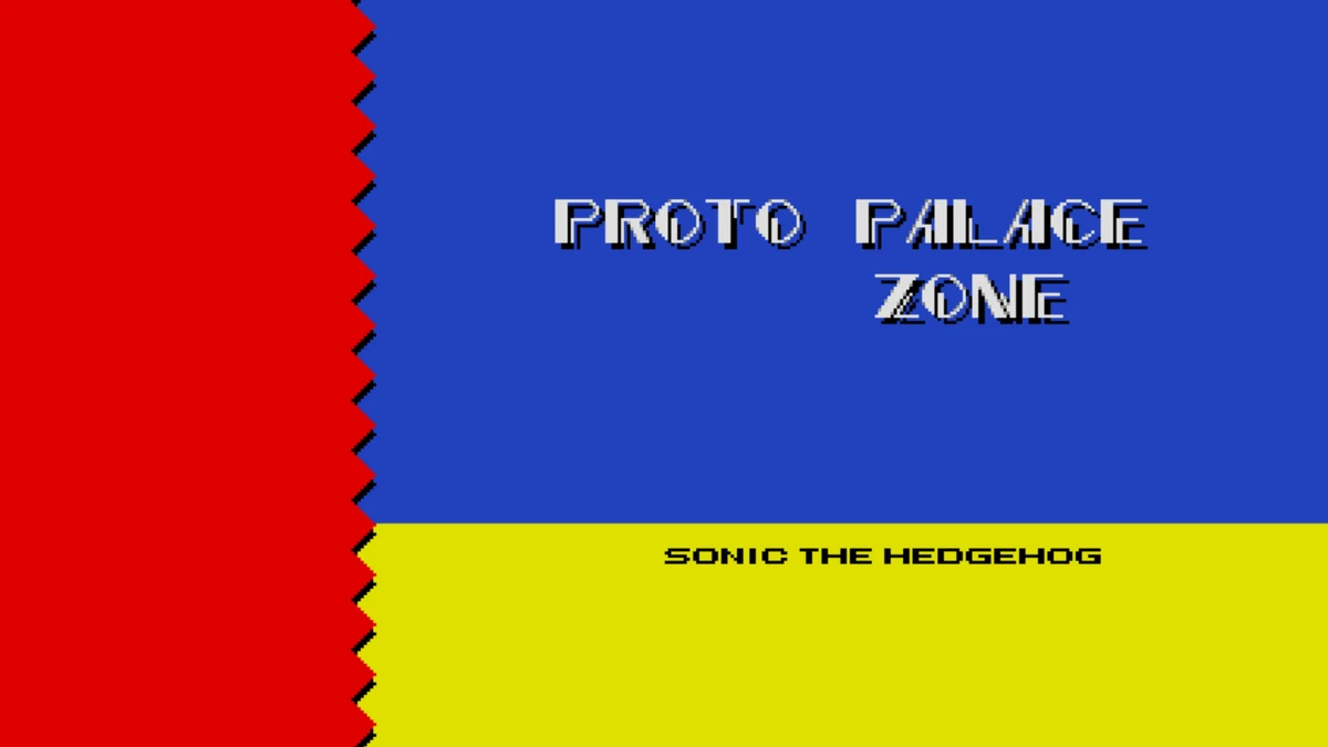 Proto Palace Zone | Sonic Wiki | Fandom