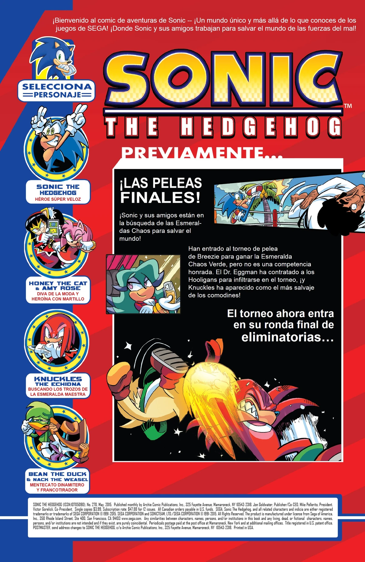 Archie Sonic the Hedgehog Issue 270 | Sonic Wiki | Fandom