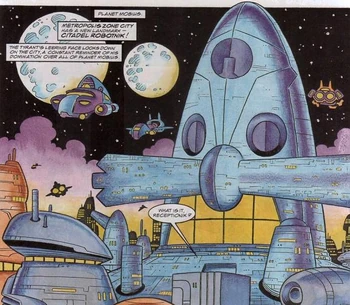 Metropolis Zone (Sonic the Comic) | Sonic News Network | Fandom