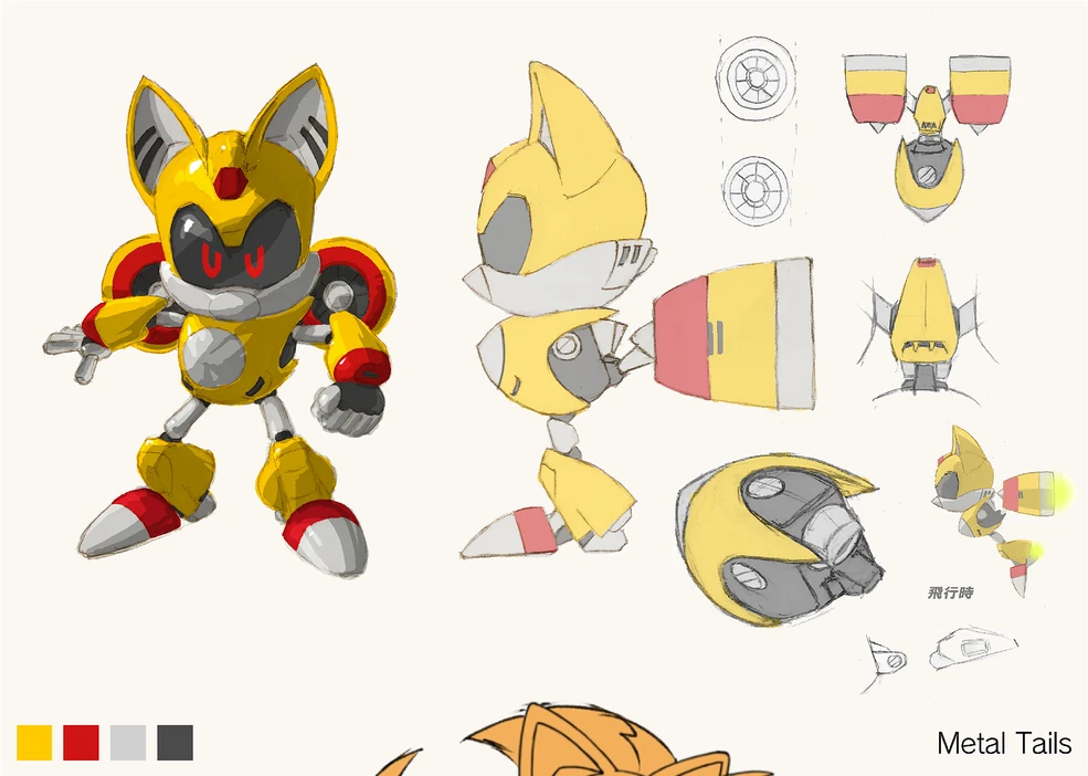 how to draw metal tails