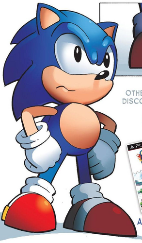 Sonic the Hedgehog (In Another Time, In Another Place) | Sonic Wiki ...