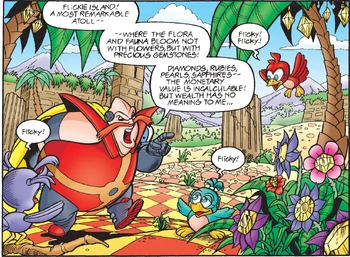 Flicky Island (Archie) | Sonic Wiki Zone | Fandom