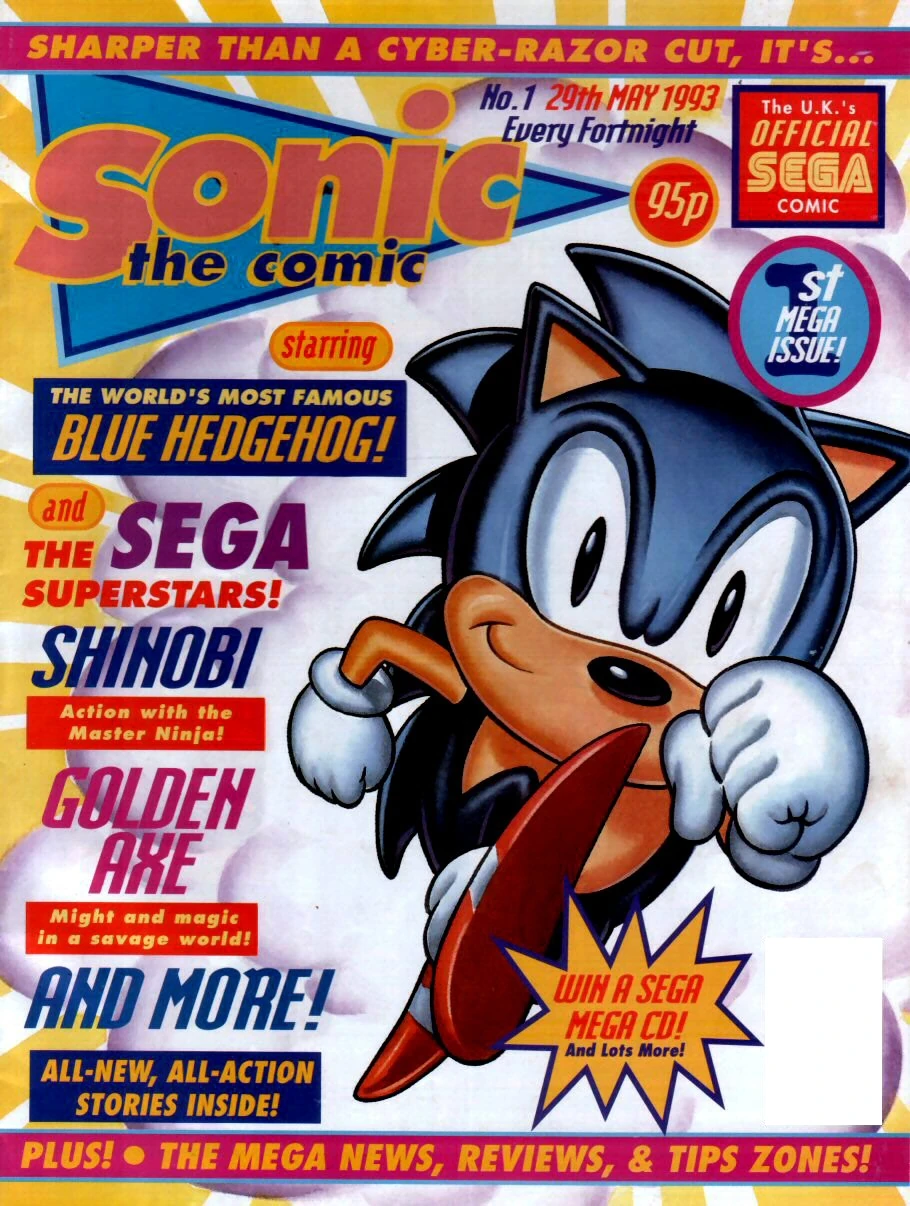 Sonic the Comic Issue 1 | Sonic Wiki | Fandom