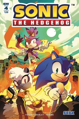 IDW Sonic the Hedgehog Issue 4 | Sonic Wiki Zone | Fandom