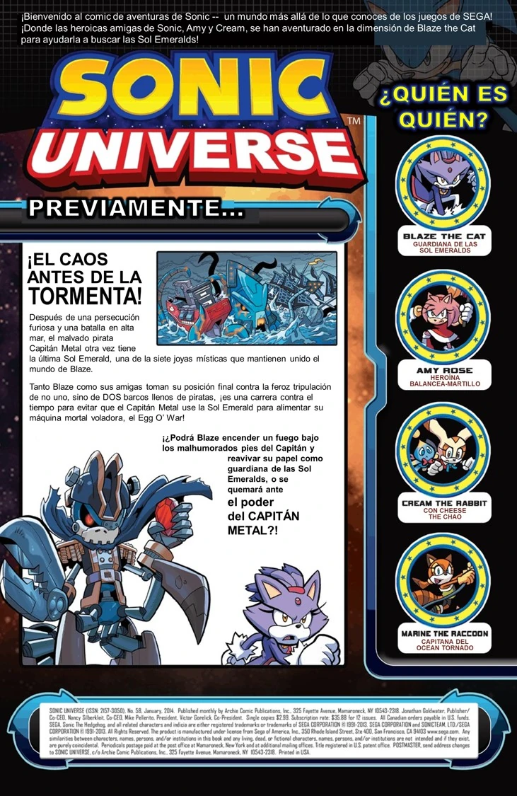 Sonic Universe Issue 58 | Sonic Wiki | Fandom