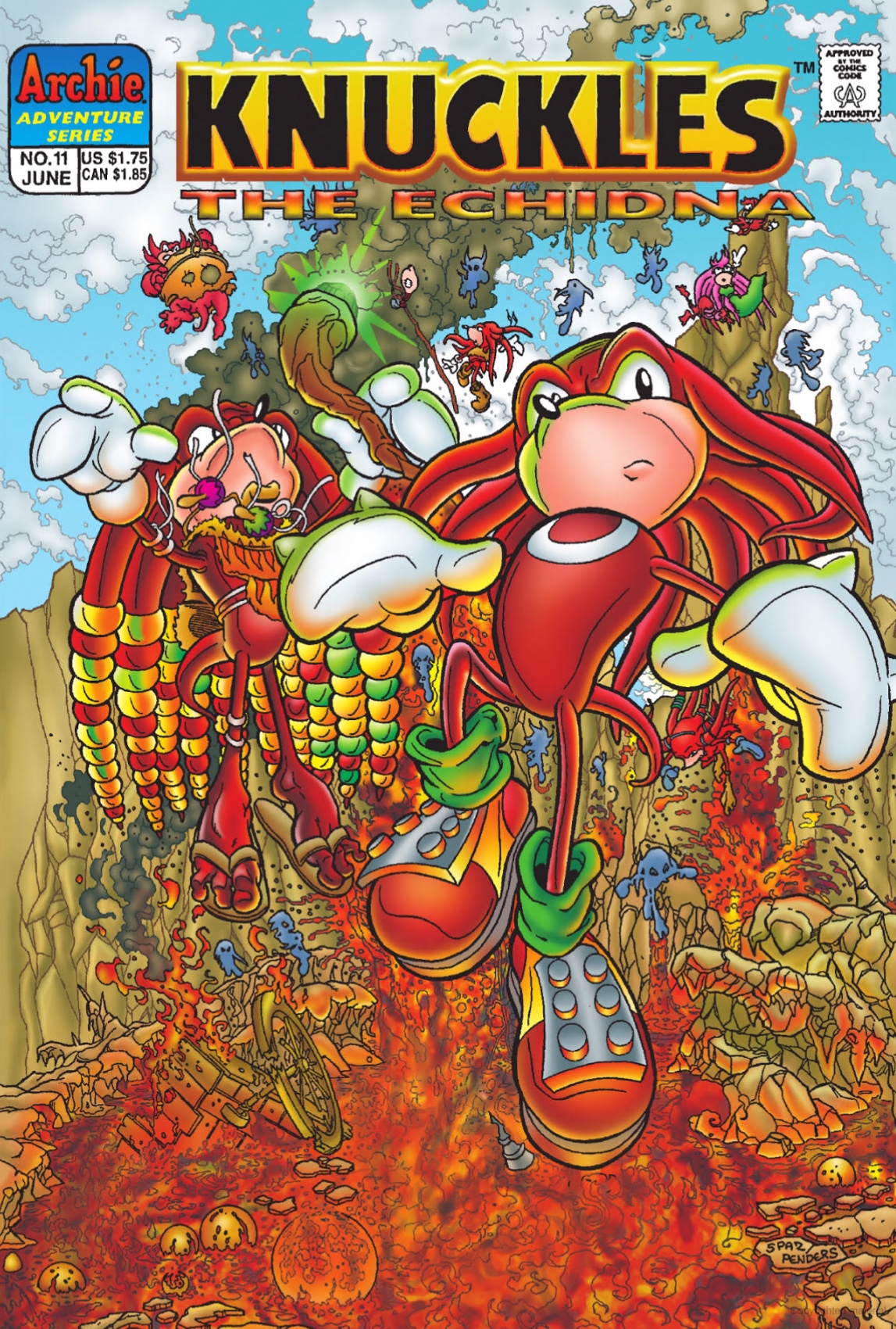 Archie Knuckles the Echidna Issue 11 | Sonic Wiki Zone | Fandom