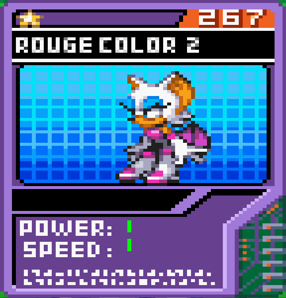 Rouge Color 2 | Sonic Wiki | Fandom