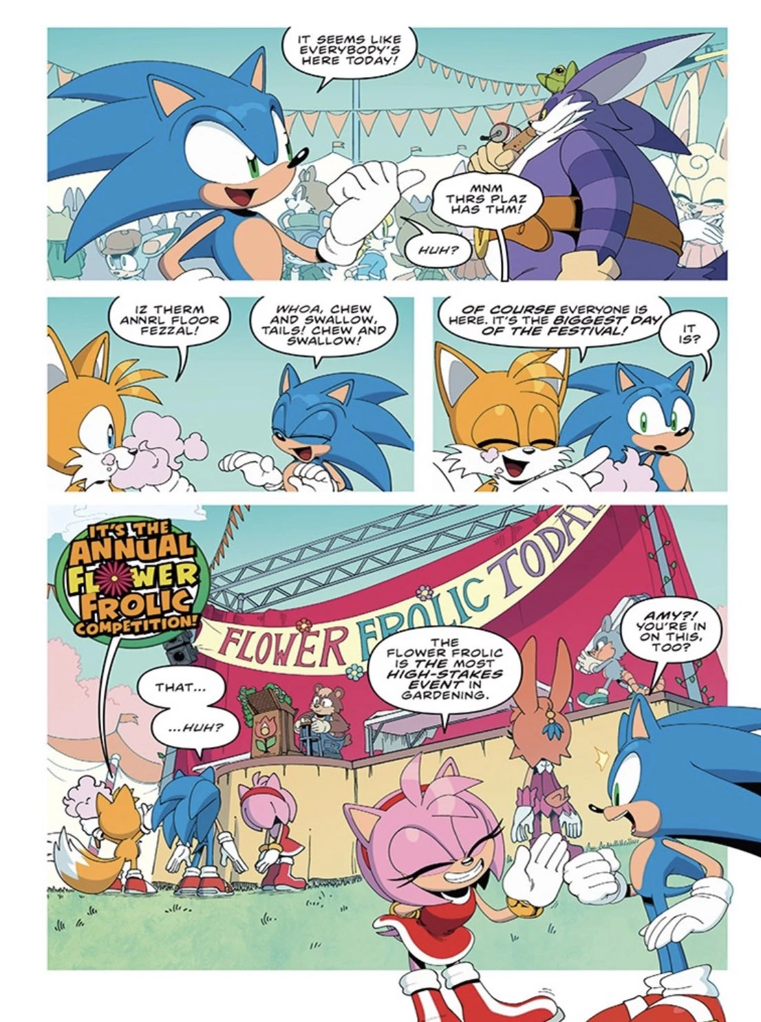 Annual Flower Frolic Competition | Sonic Wiki Zone | Fandom