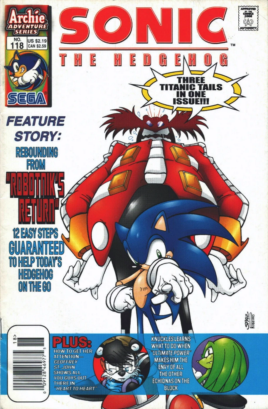 Archie Sonic the Hedgehog Issue 118 | Sonic Wiki Zone | Fandom