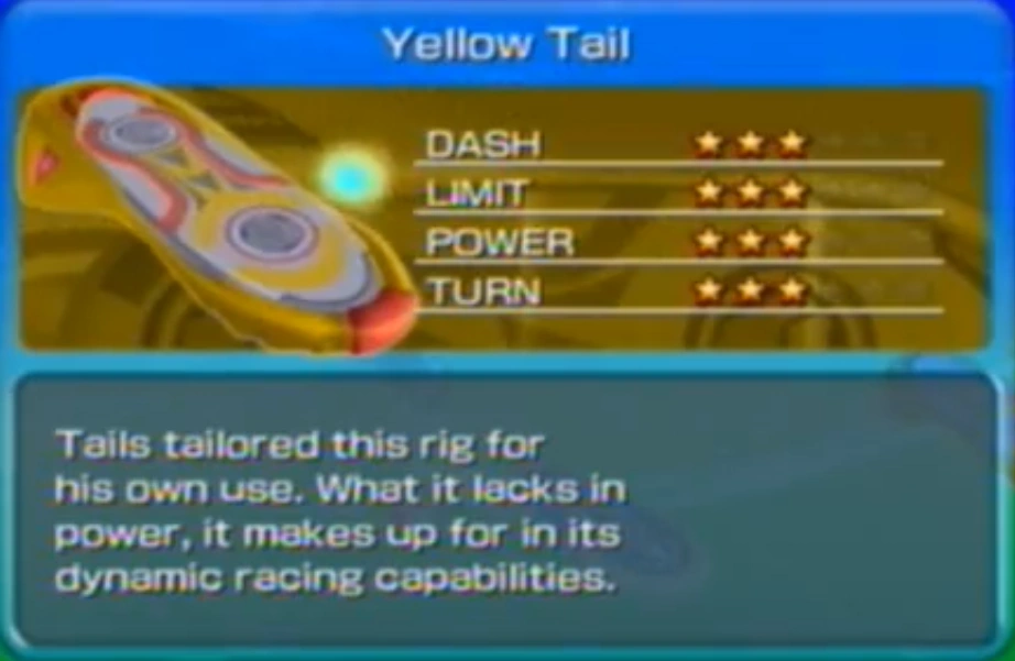 Yellow Tail | Sonic Wiki | Fandom