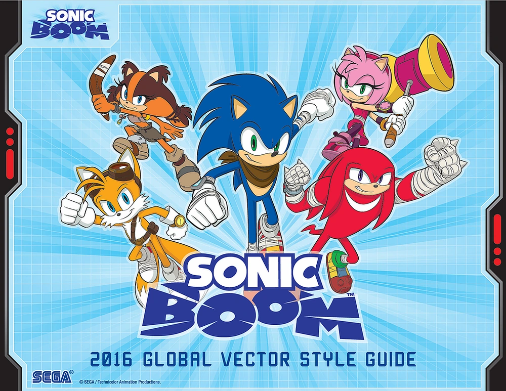 Sonic Boom 2016 Global Vector Style Guide | Sonic Wiki | Fandom
