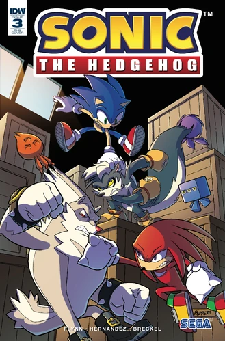 IDW Sonic the Hedgehog Issue 3 | Sonic Wiki Zone | Fandom