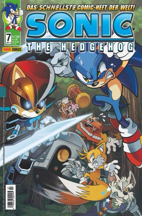 Panini Sonic the Hedgehog Issue 7 | Sonic Wiki Zone | Fandom