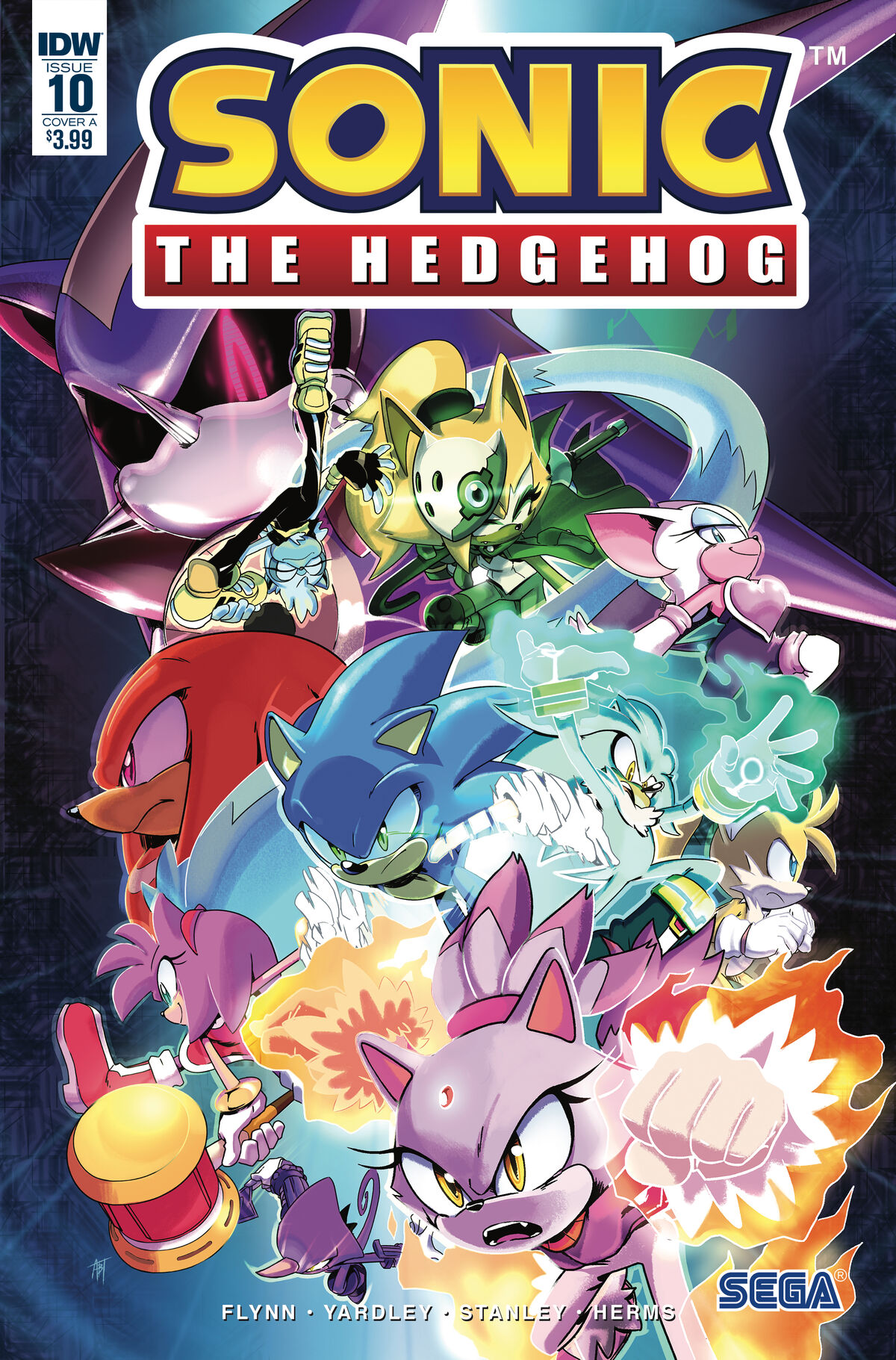 Idw Sonic The Hedgehog Issue 10 Sonic Wiki Zone Fandom