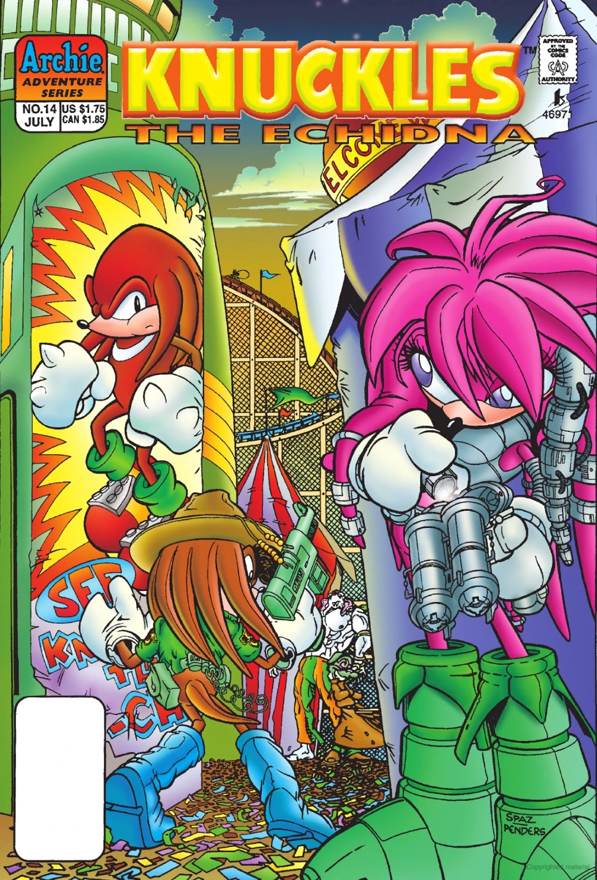 Archie Knuckles the Echidna Issue 14 | Sonic Wiki Zone | Fandom
