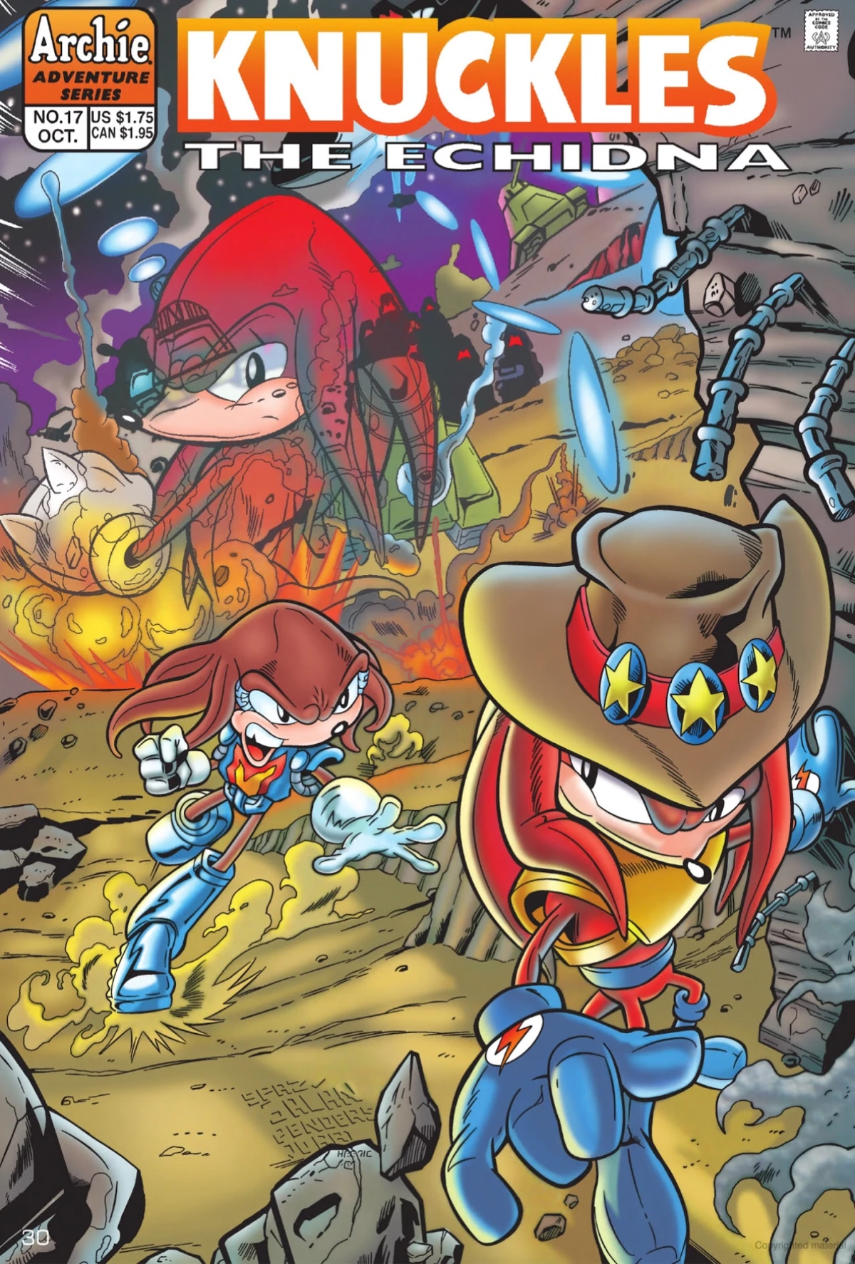 Archie Knuckles the Echidna Issue 17 | Sonic Wiki Zone | Fandom