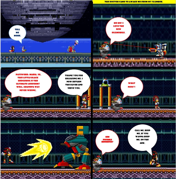 User blog:Hedgehogsonic11/SA2: The Sprite Comic; Part 3: Iron Gate ...