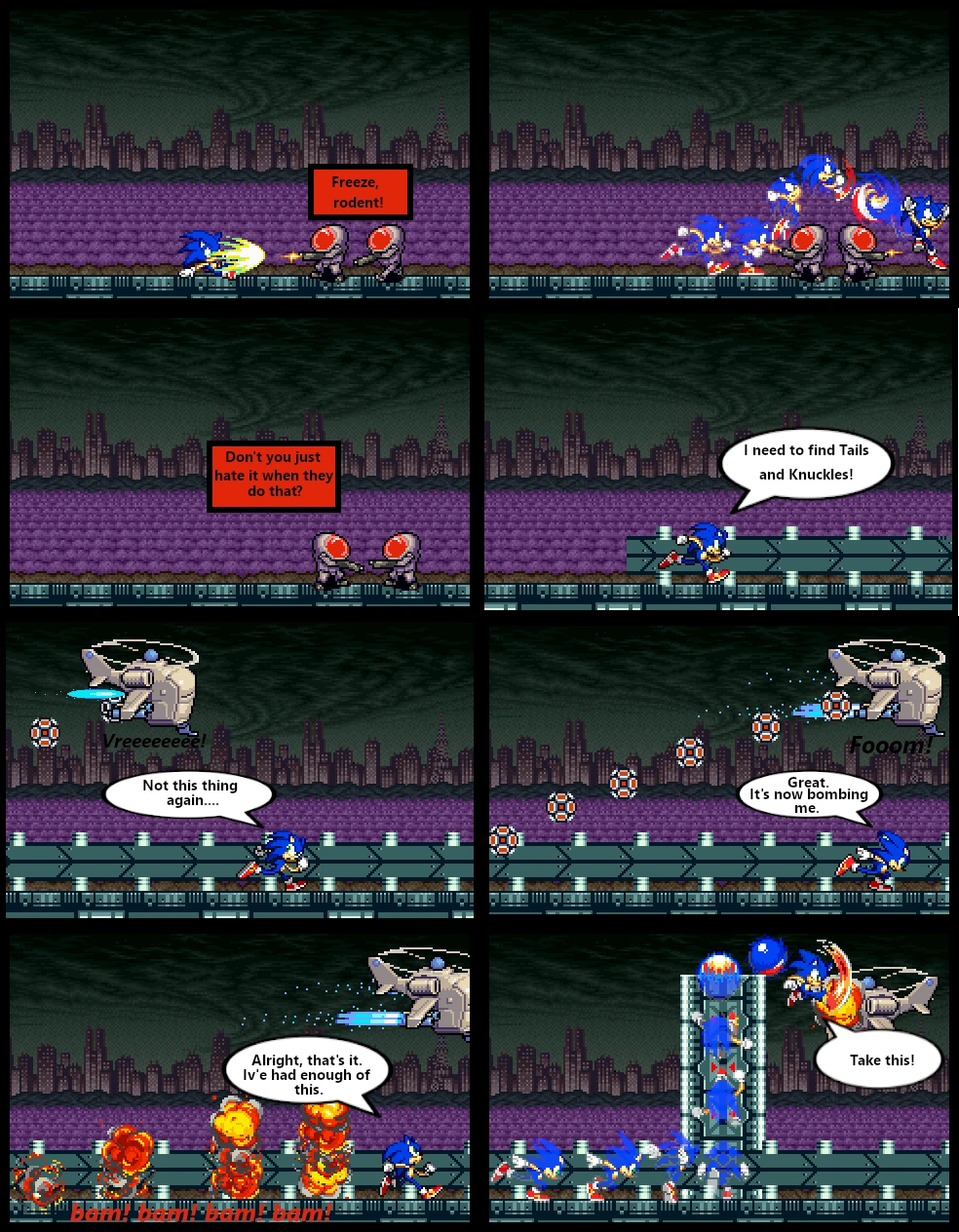 User blog:Josiahblaze/Sonic Sprite Wars: part 10 | Sonic Wiki Zone | Fandom
