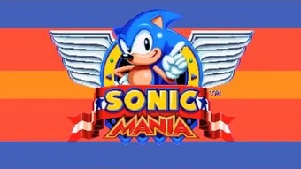 how to draw sonic mania logo