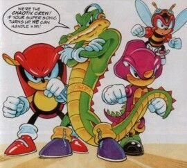 Chaotix (Sonic the Comic) | Sonic Wiki | Fandom